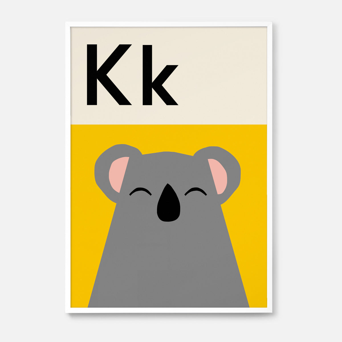 Koala alphabet wall print by Lorna Freytag – Lorna Freytag Illustration
