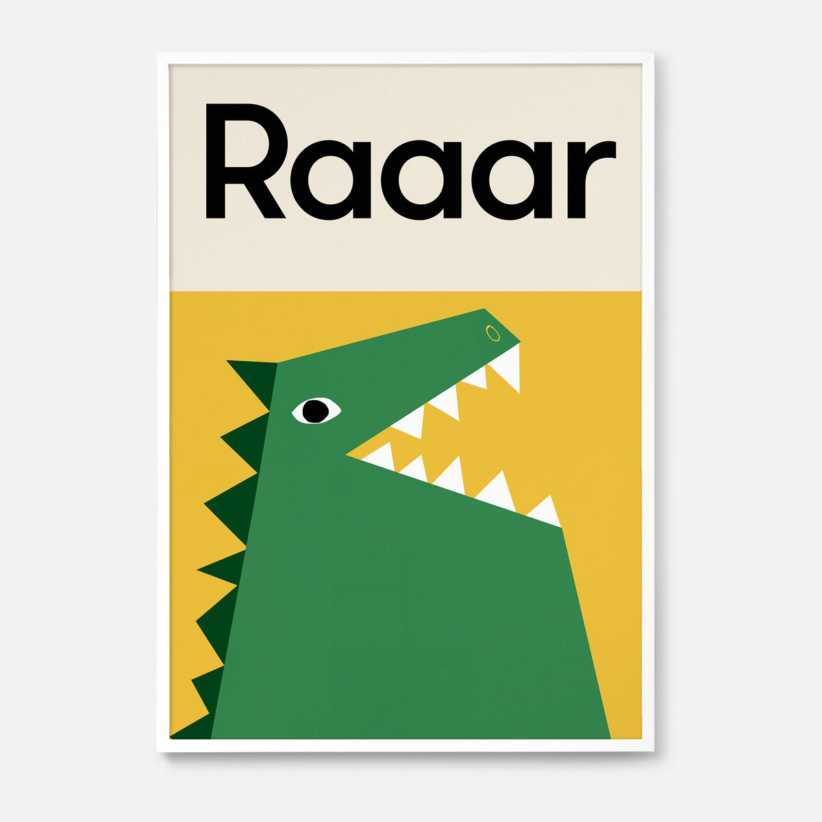Dinosaur-Raar, animal sounds, children's wall print – Lorna Freytag ...
